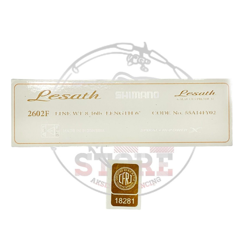 สติกเกอร์รูปลอก shimano lesath gsi | Shopee Thailand