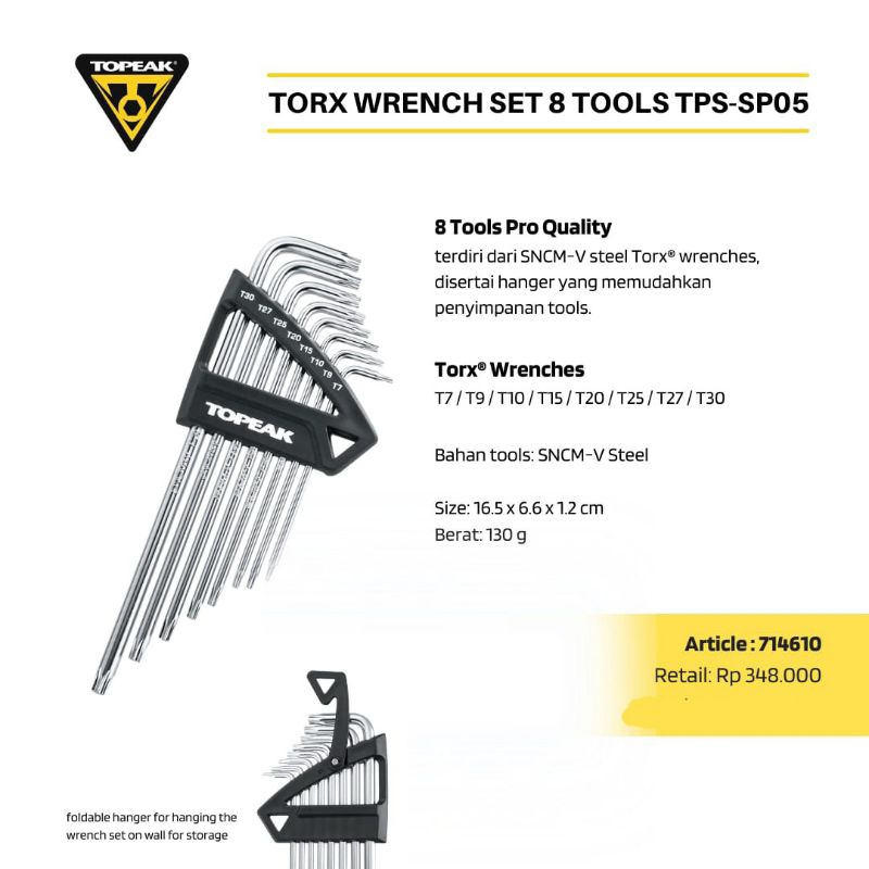 Topeak ประแจ เครื่องมือจักรยาน tps-sp05 | Shopee Thailand