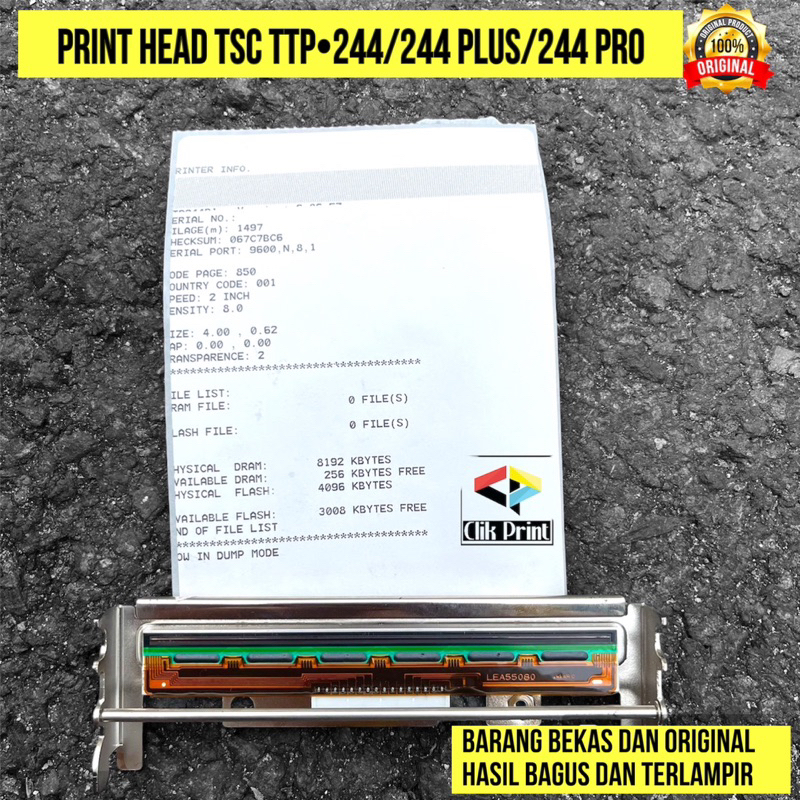 หัวพิมพ์ TSC TTP 244/244 Plus/244 Pro | Shopee Thailand