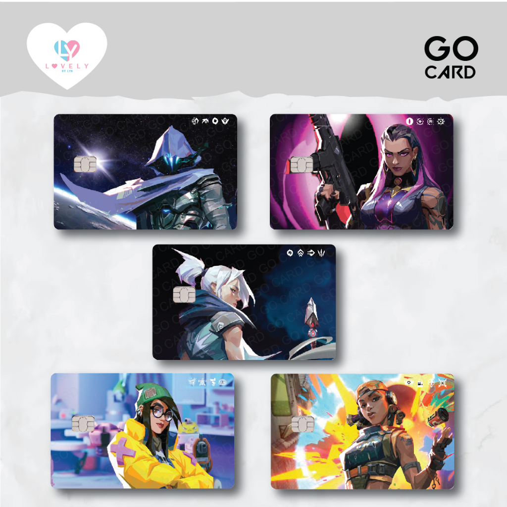 Valo Agent Chip Hologram ATM Card Sticker Emoney Flazz Sticker | Shopee ...
