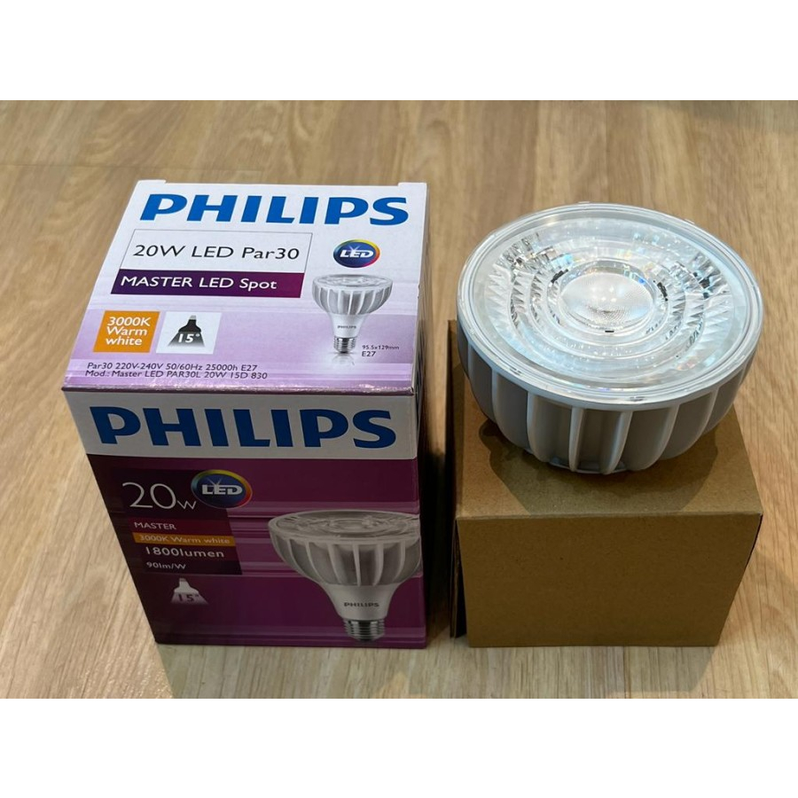 Philips 20W 3000K 15D 30 ไฟพาร์ LED | Shopee Thailand