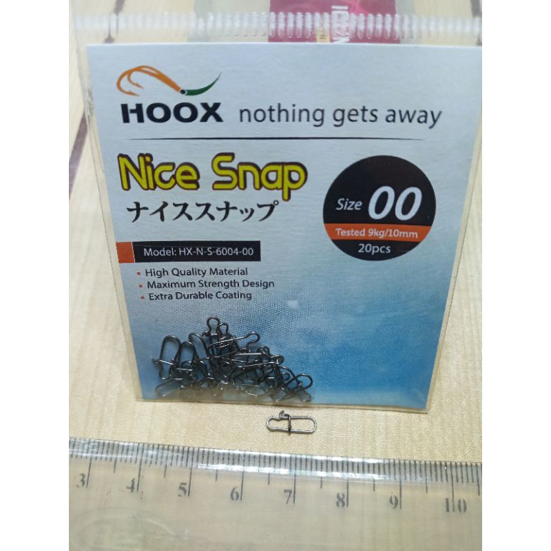 Hoox SNAP NICE BRAND เข็มกลัดตะขอ | Shopee Thailand