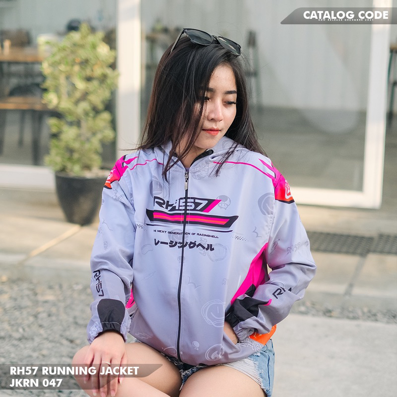 Rh57 STREET JKRN 047 JACKET RUNNING JACKET MEN WOMEN (ORIGINAL ...