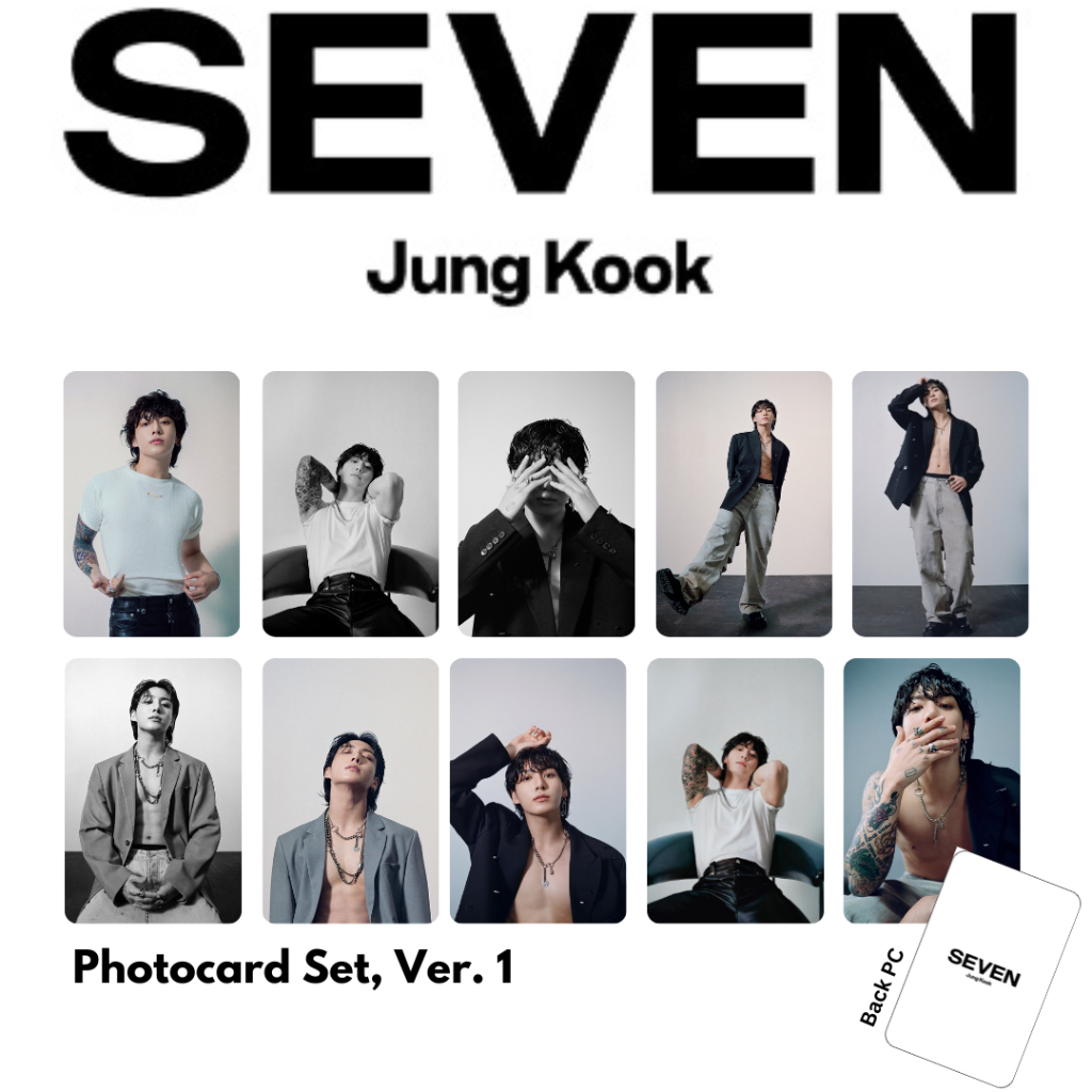ชุดโฟโต้การ์ด SEVEN JK | | Shopee Thailand