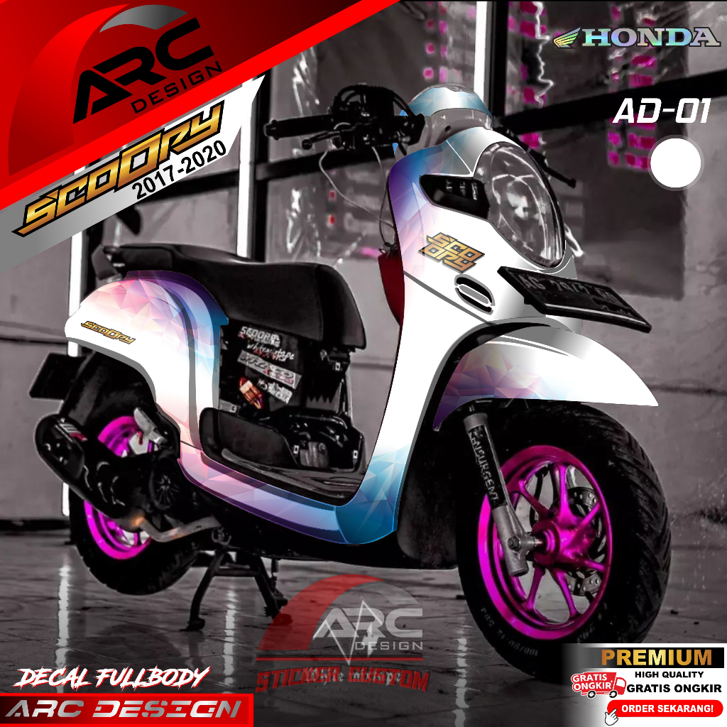 ใหม่ล่าสุด Decal Sticker Scoopy New Full body - Skotlet Sticker ...