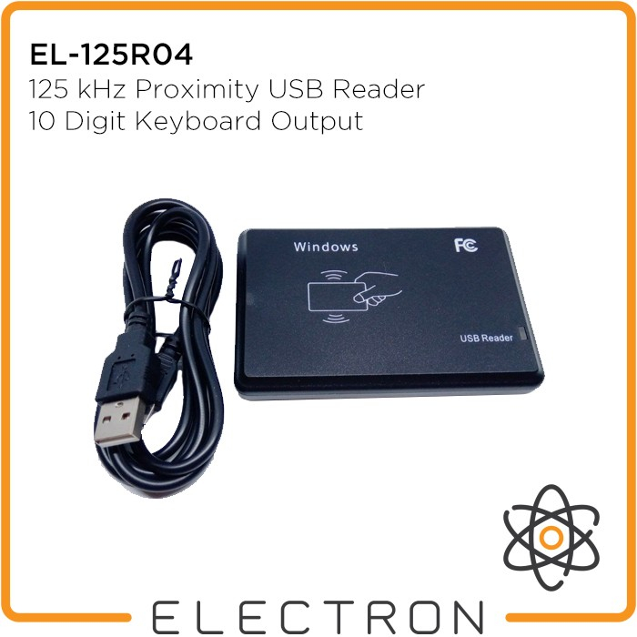 RFID Reader 125 kHz Proximity Card Tag USB EM4100 EM4001 | Shopee Thailand