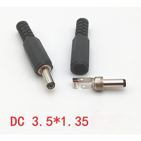 Es ปลั๊กไฟ DC ตัวผู้ 3.5*1.3 มม. 3.5*1.3 สําหรับไฟฉาย DC-002 DC002 | Shopee Thailand