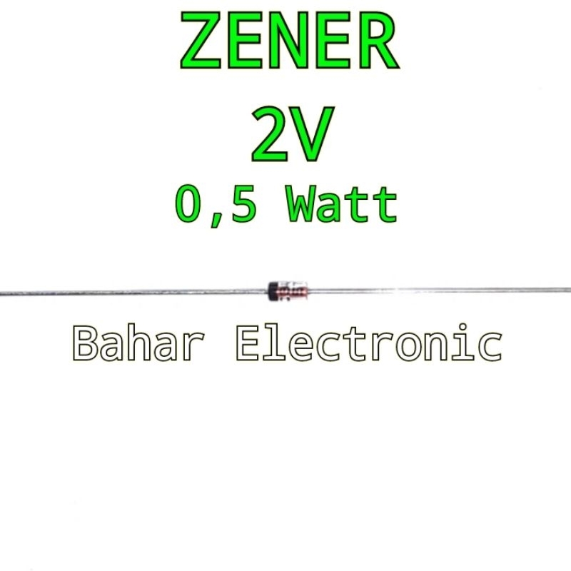 Zener Diode 2V 0.5W ต่อ 2 เมล็ด | Shopee Thailand