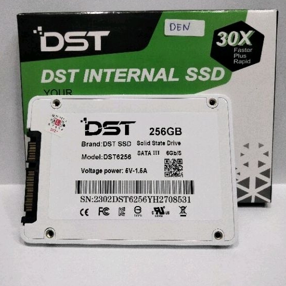 SSD ภายในแล็ปท็อป DST 256gb 2.5 ดั้งเดิมพร้อมการรับประกันอย่างเป็น ...