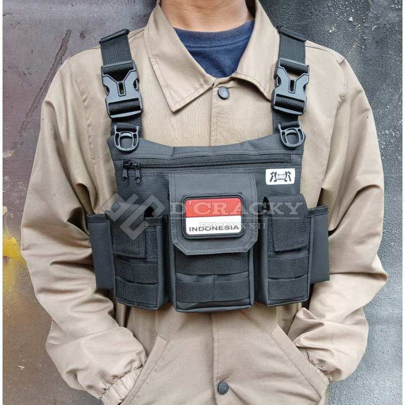 Chest Bag Rig / Chest Bag สวมใส่สบายสําหรับกิจกรรมในชีวิตประจําวัน ...