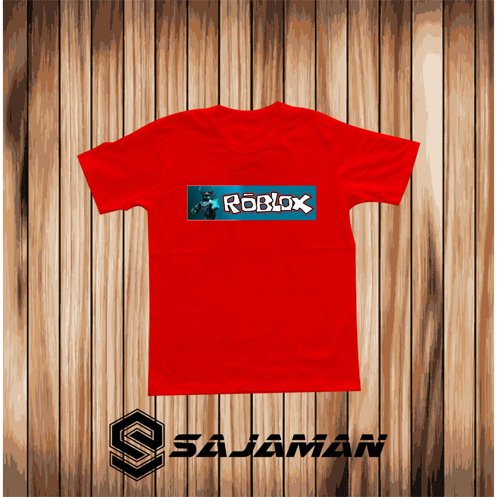 Merah เสื ้ อยืดเด ็ ก/เสื ้ อยืดสีแดง/ ROBLOX/ROBLOX/การ ์ ตูน/GAME เส ...