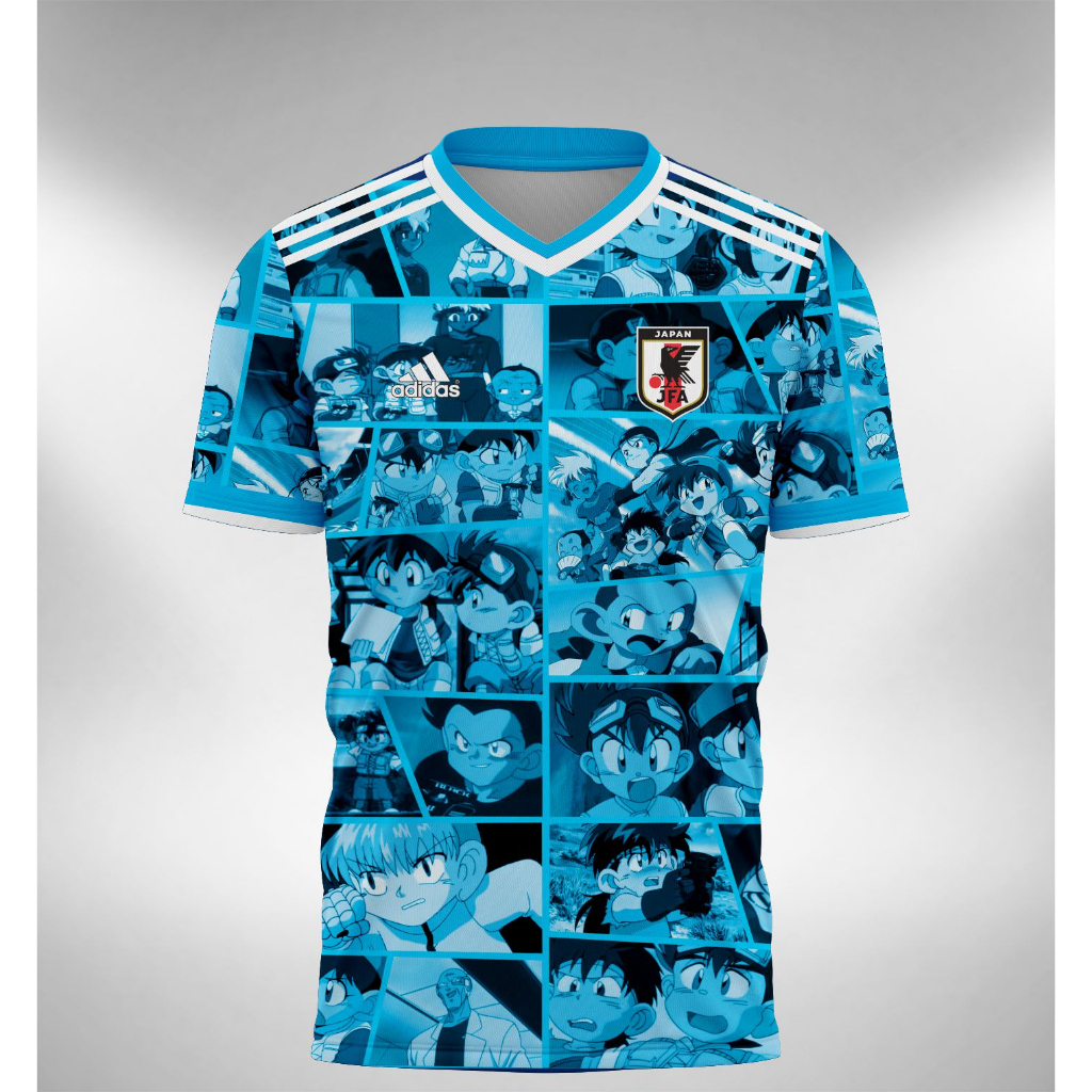 เสื้อเจอร์ซีย์ญี่ปุ่น 2022 2023 Tamiya Anime Edition Japan Bakuso ...
