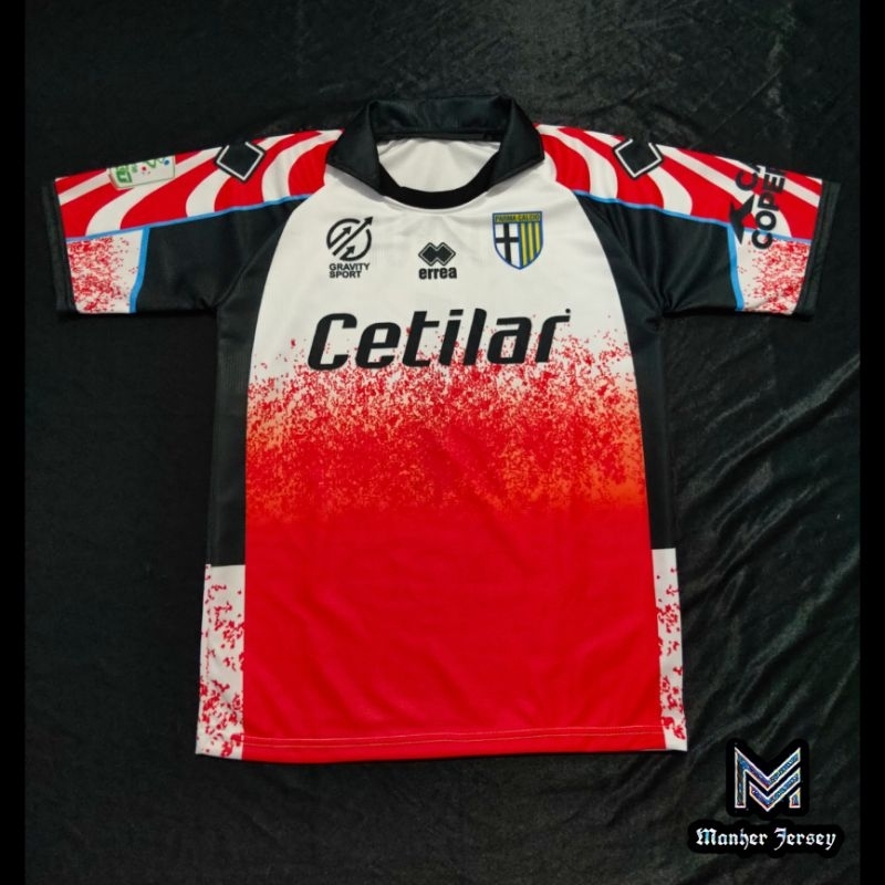 Parma Buffon Anniversary Kit เสื้อผู้รักษาประตู 2021 2022 การพิมพ์แบบ ...