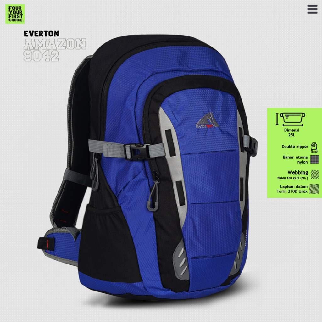 Everton Backpack By ESENBO Amazon - กระเป๋าเป้ผู้ชายระดับพรีเมียม ...