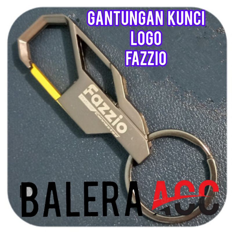 Gantungan Premium QUALITY Yamaha Fazzio Logo พวงกุญแจกุญแจรีโมทอัจฉริยะ ...