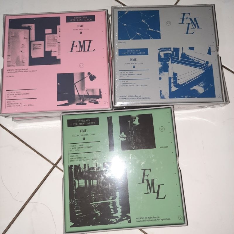 อัลบั้ม FML SEVENTEEN REGULAR VERSION | Shopee Thailand