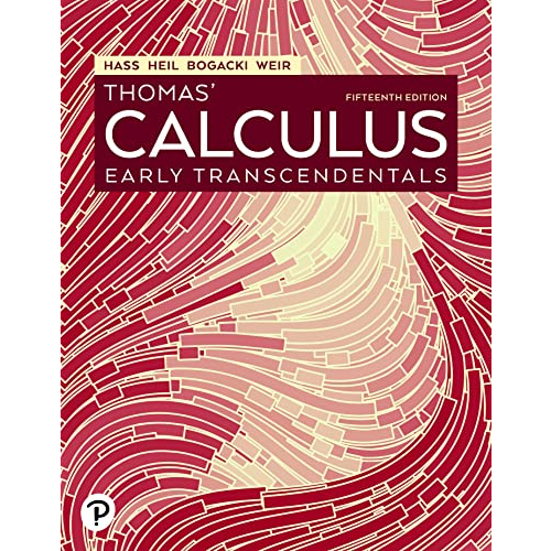 Thomas'calculus Original Transcendentals 15th Edition โดย Joel R. มี ...