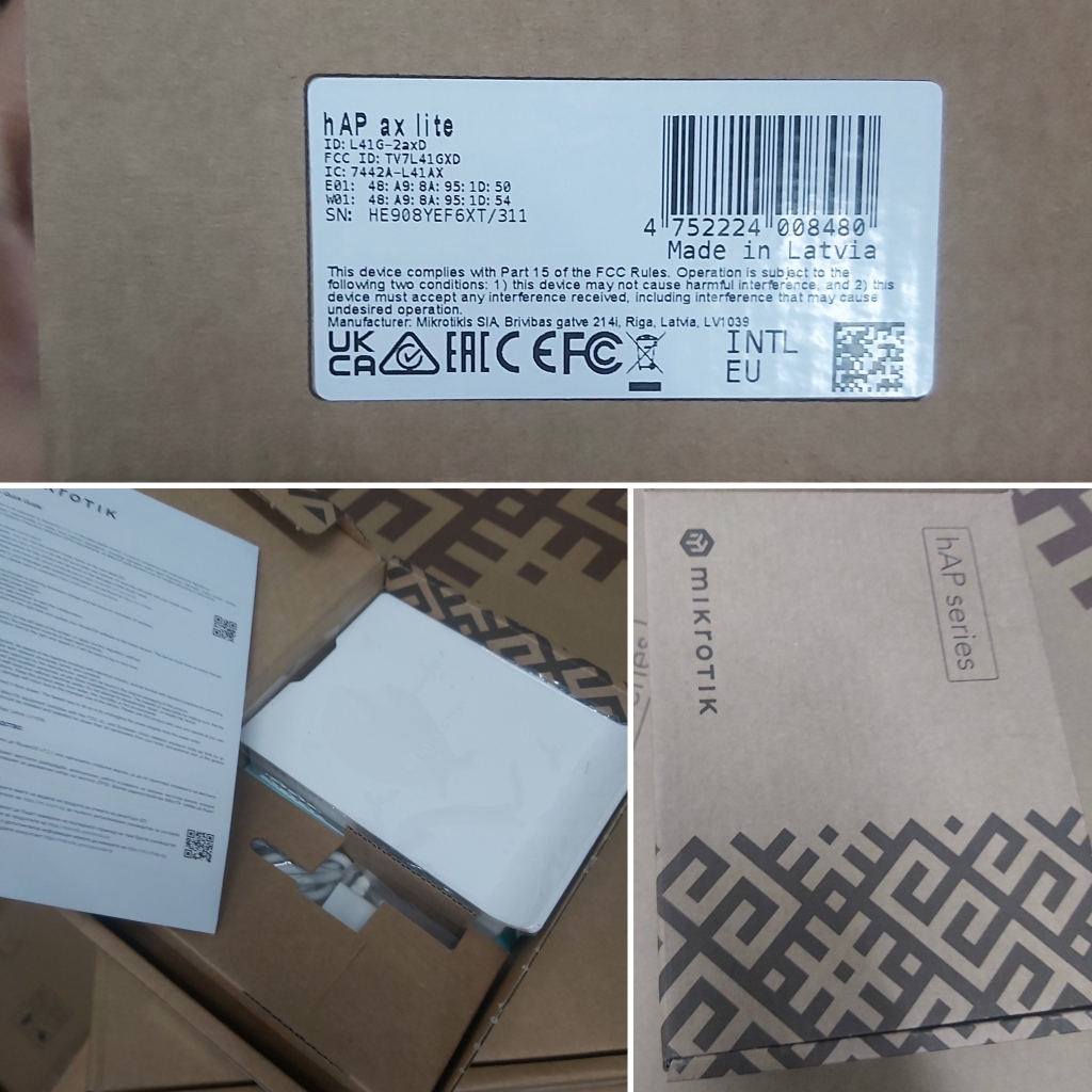 Mikrotik hAP AX lite L41G-2axD WiFi 6-wix AX | Shopee Thailand