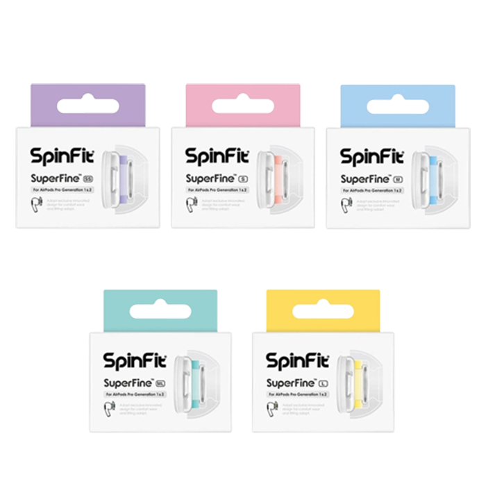 Spinfit SuperFine จุกหูฟังซิลิคอนระดับพรีเมียมสําหรับ Airpods Pro Gen 1 ...