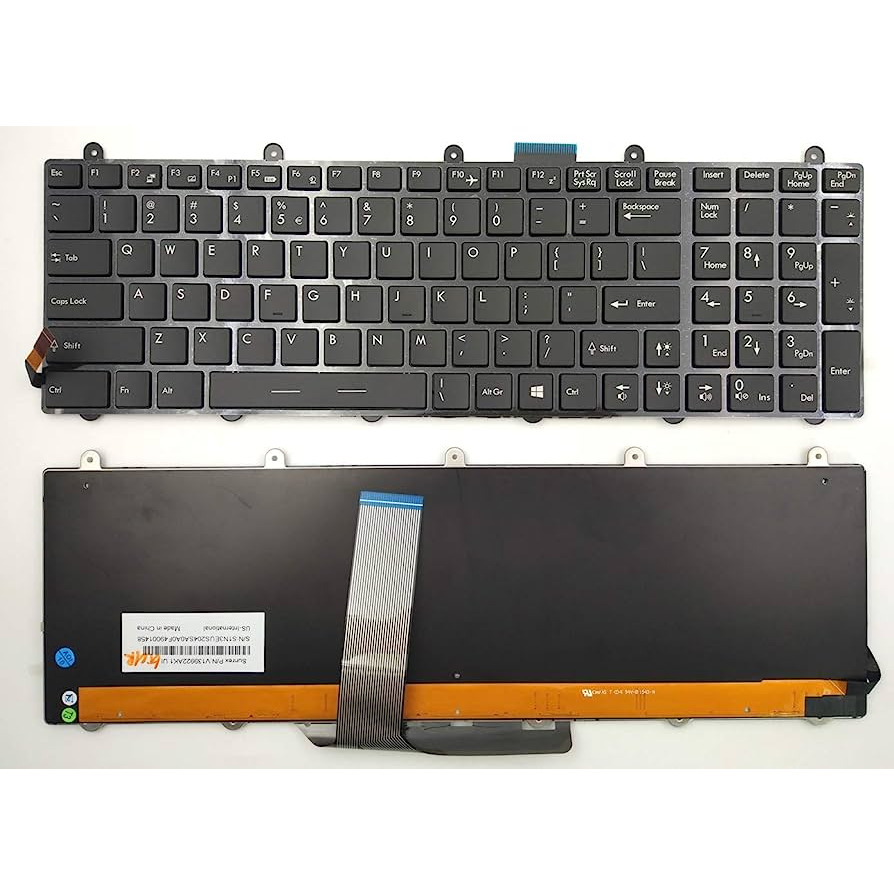 Msi GE60 GE70 CR61 GX60 GX70 X620 GX60 RGB BACKLIT คีย์บอร์ด | Shopee ...