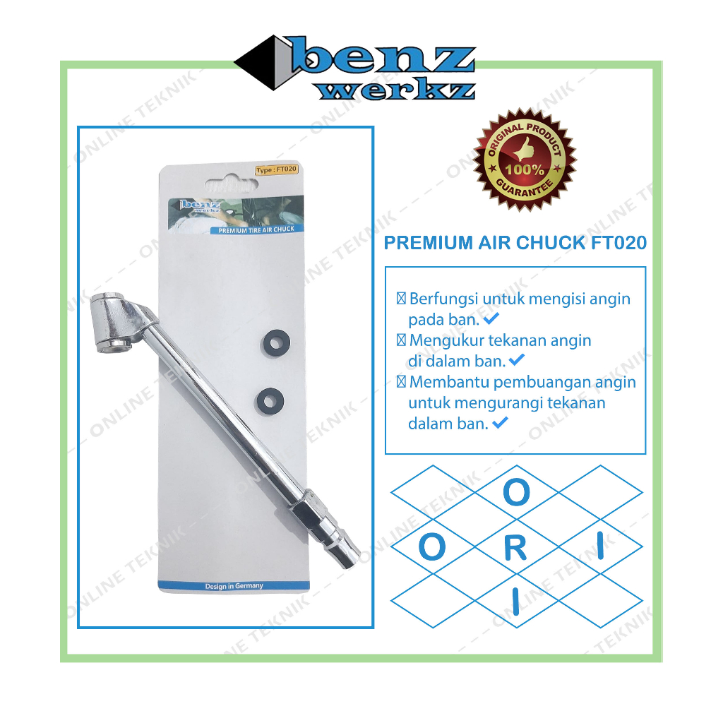 Benz Air Chuck Premium FT020 Air Cuk FT 020 Original FT20 เครื่องมือ ...