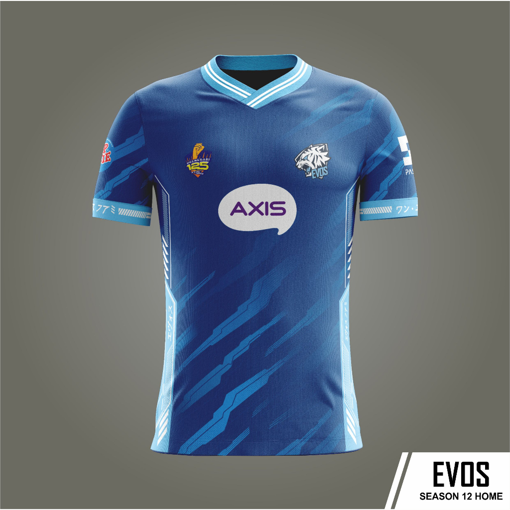 เสื้อแข่ง EVOS LEGEND ล่าสุด ซีซั่น 12 ชื่อที่กําหนดเองฟรี | Shopee Thailand