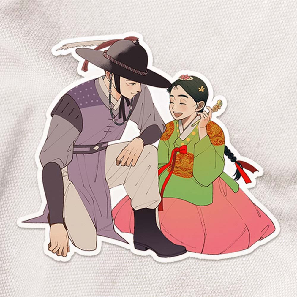 สติกเกอร์ ลาย After School Lessons สําหรับ Apples Kim Cheol Hwang Miae ...