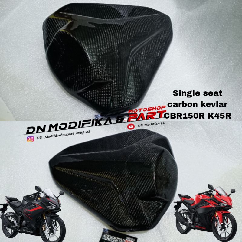 เบาะเดี่ยว CBR 150 K45R ฝาครอบที่นั่งด้านหลังที่นั่งเดี่ยว cbr150 2021 ...
