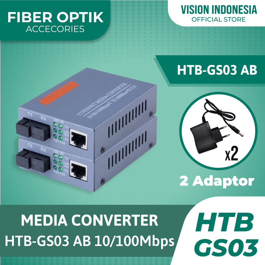 Netlink HTB GS03 HTB-GS03 ตัวแปลงสื่อโหมดเดียว Gigabit | Shopee Thailand