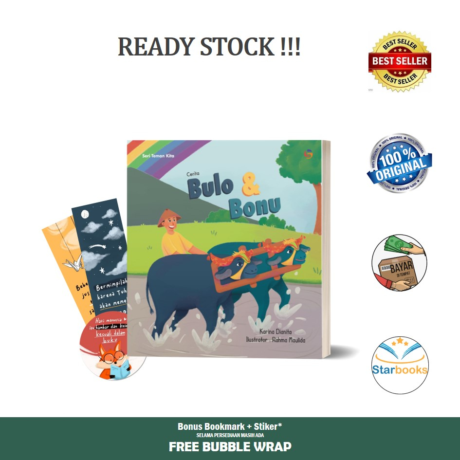 Terang Sejati - Bulo & Bonu Story Book: Our Friend Series (เด็ก ...
