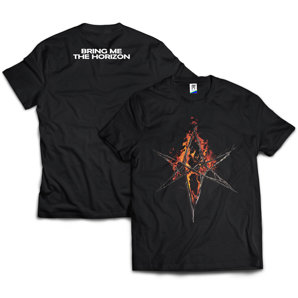 เสื้อยืด Bmth FIRE | Bring ME THE HORIZON | เสื ้ อยืดรัดรูป | เสื้อยืด ...