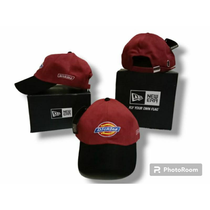 หมวกเบสบอล Dickies RED N BLACK | Shopee Thailand