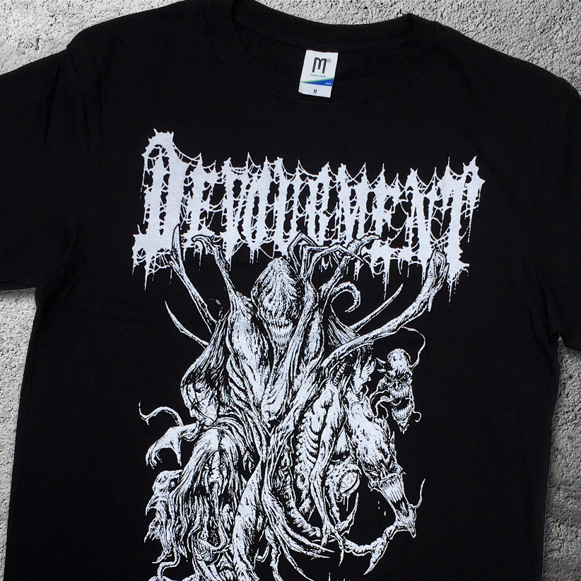 เสื้อยืดวง DEVOURMENT Premium | Shopee Thailand