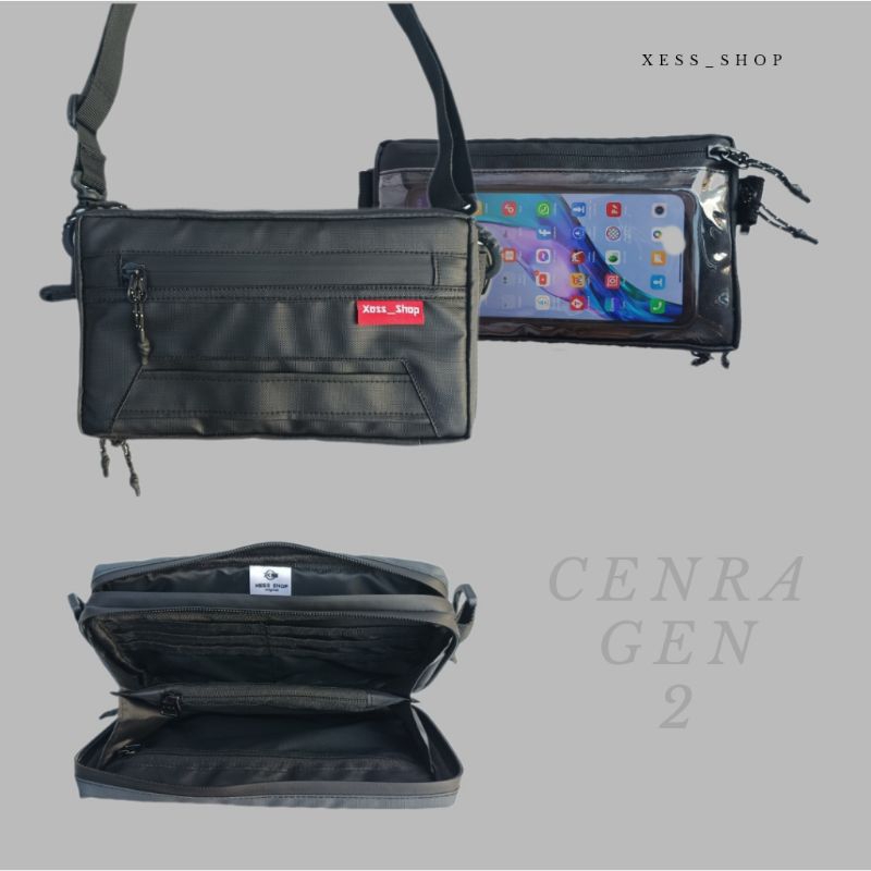 กระเป๋าคลัทช์กระเป๋าถือ Slingbag กันน้ํา Unisex Cenra Gen 2 | Shopee ...