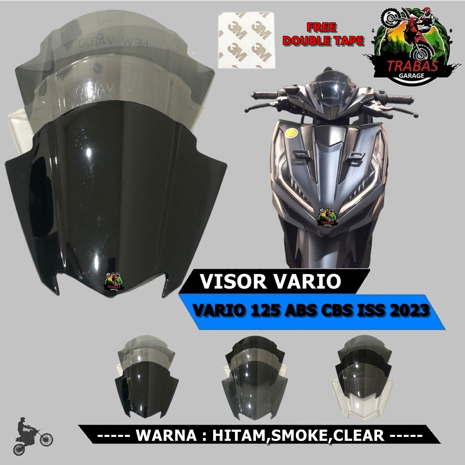 Visor VARIO 125 ABS CBS ISS GEN 2 ใหม ่ 2022 2024 WINSIL WINDSHIELD ...