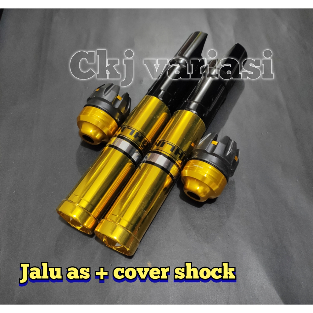 ฝาครอบ YAMAHA NMAX SHOCK รุ่นเก่า / ALL NEW NMAX PLUS GOLD AS TRACK ...