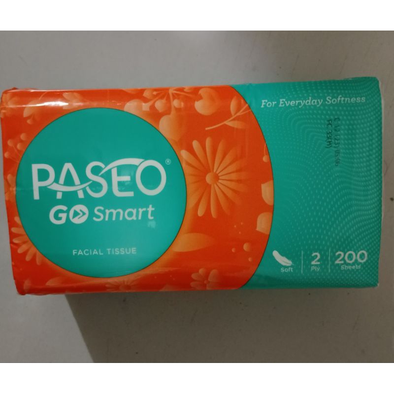 Paseo กระดาษทิชชู่เช็ดหน้า 200 แผ่น 2 ชั้น PASSEO 200 แผ่น 2 ชั้น PASEO ...