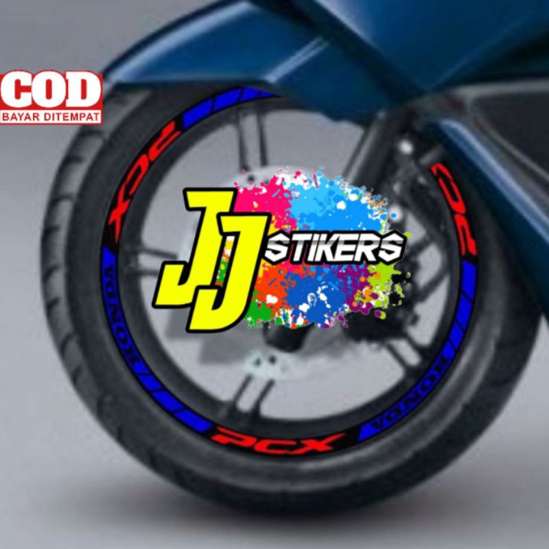 สติกเกอร์ LIS Rim STICKER HONDA PCX 160 ใหม่ | Shopee Thailand