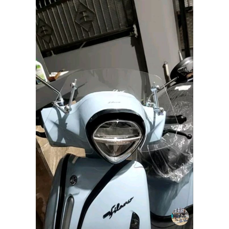 อุปกรณ์เสริม สําหรับ Yamaha Fazzio And Filano Flyscreen Visor | Shopee ...