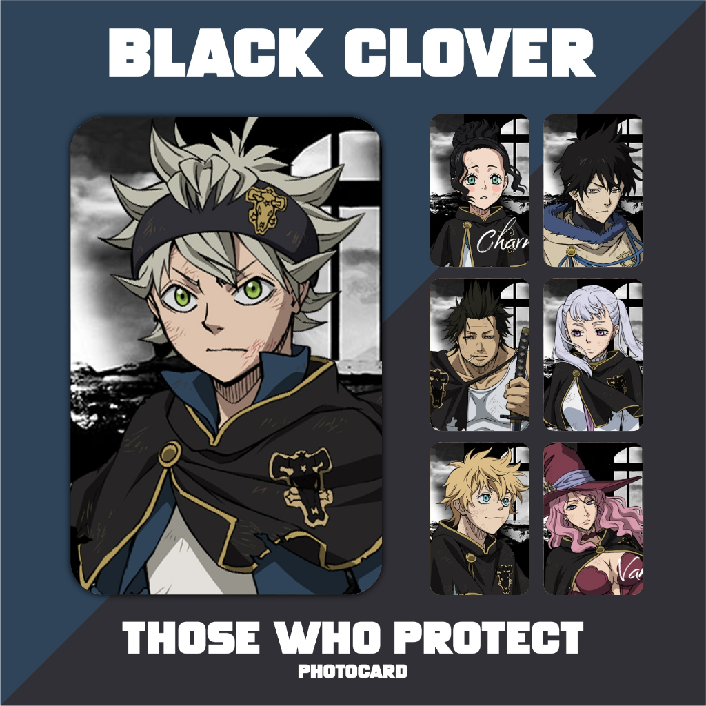โฟโต้การ์ด Black Clover Those Who Protect | Shopee Thailand