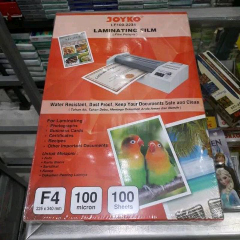 (บรรจุ 10 แผ่น) ฟิล์มเคลือบพลาสติก Folio 100 Micron Reinvented LF100 ...