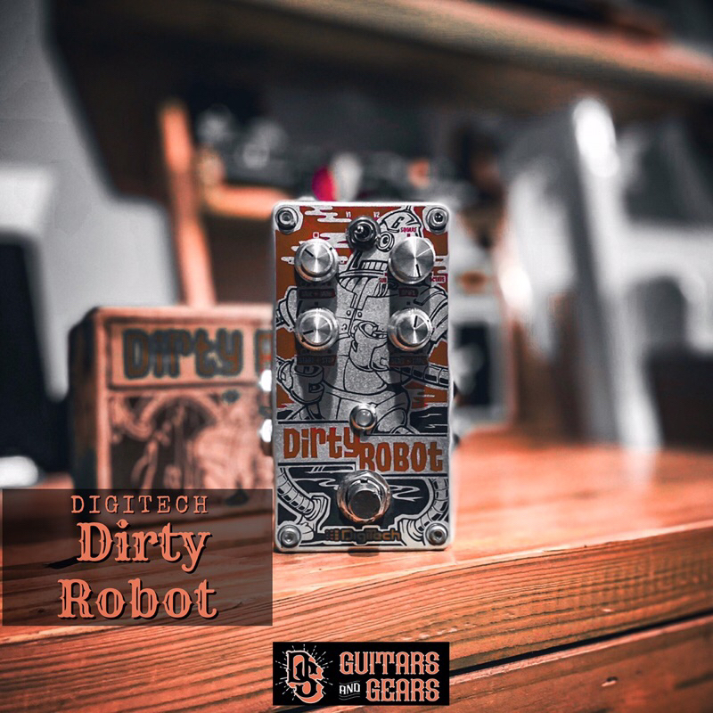 Digitech Dirty Robot หุ่นยนต์สังเคราะห์เอฟเฟคกีตาร์ | Shopee Thailand