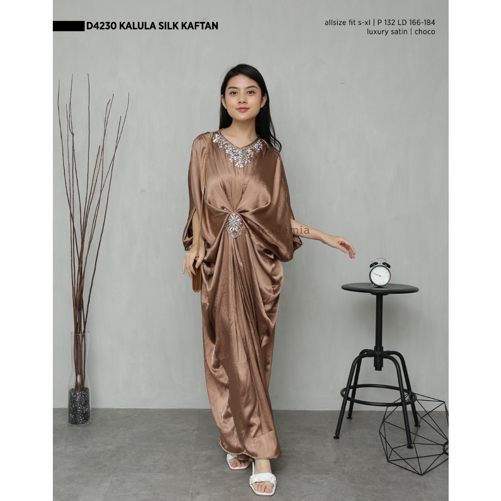 บ้านแมคคาเดเมีย - D4230 Kalula Silk Kaftan - RAMADHAN HIJAB RAYA EBARAN ...