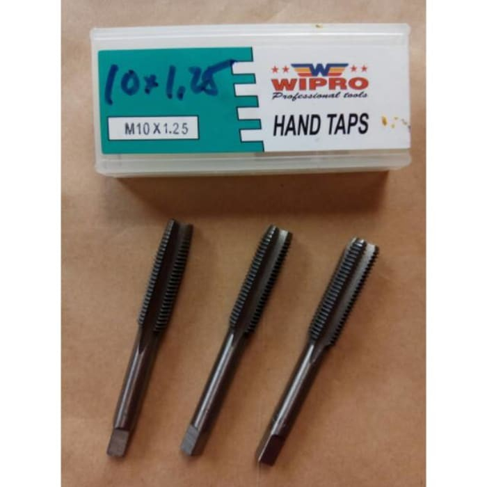 Hand Tap Handtap M10x1.25 M10 x 1.25 M10 x 1.2 M10x1,25 Wipro | Shopee ...