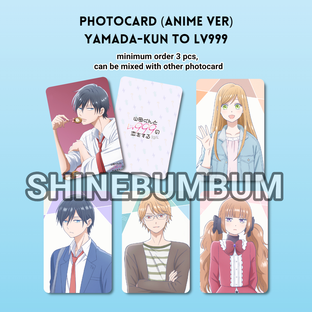 โฟโต ้ การ ์ ด ( อะนิเมะเวอร ์ ชั ่ น ) Yamada-Kun ถึง Lv999 | Shopee Thailand
