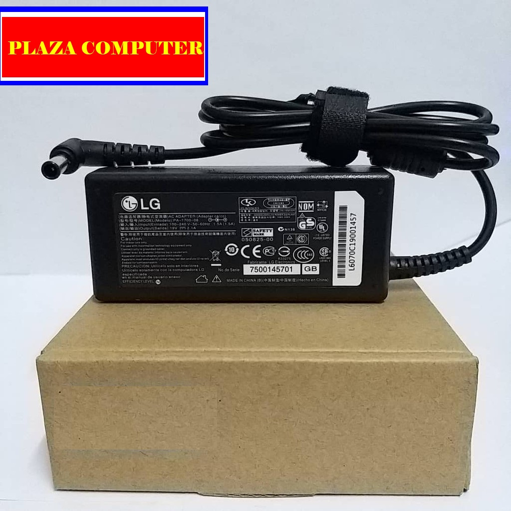 LG 19V 0.8A Monitor Charger Adapter TV, LED, LCD | Shopee Thailand
