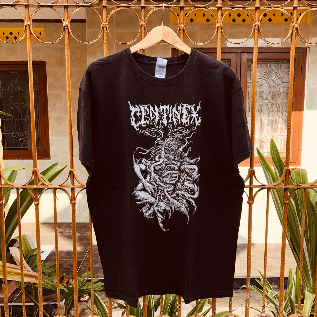 เสื้อยืด kaos band centinex original merch | Shopee Thailand