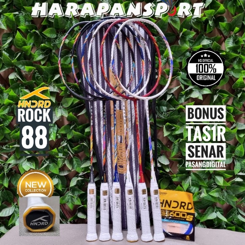 ใหม่ล่าสุด HUNDRED ROCK R9 BADMINTON CKET ORIGINAL 100% | Shopee Thailand