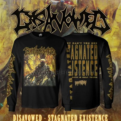 เสื้อแขนยาว DISAVOWED - Stagnated Existence - Cover - Bm Version ...