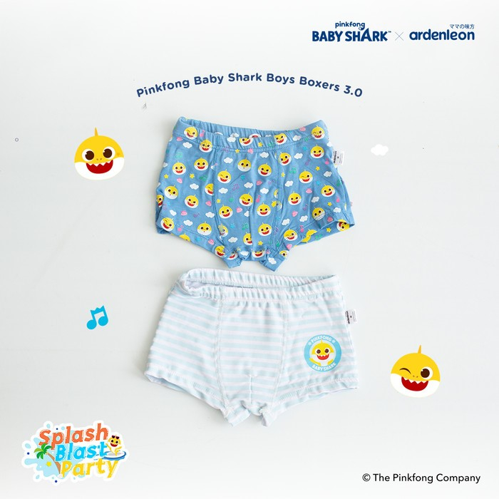 Ardenleon Pinkfong Baby Shark Boy Briefs Boxers | Shopee Thailand